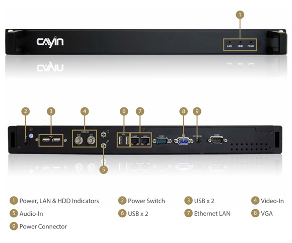 CAYIN CMS User Manuals - Appearance