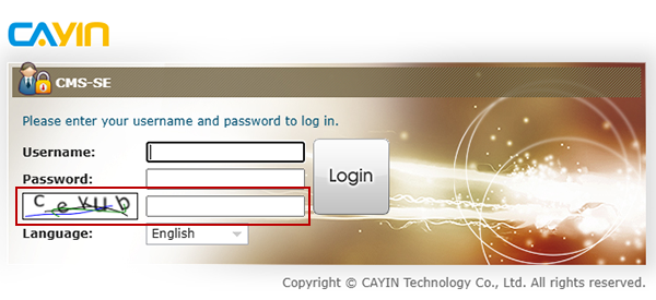 CAYIN CMS User Manuals - Service Information